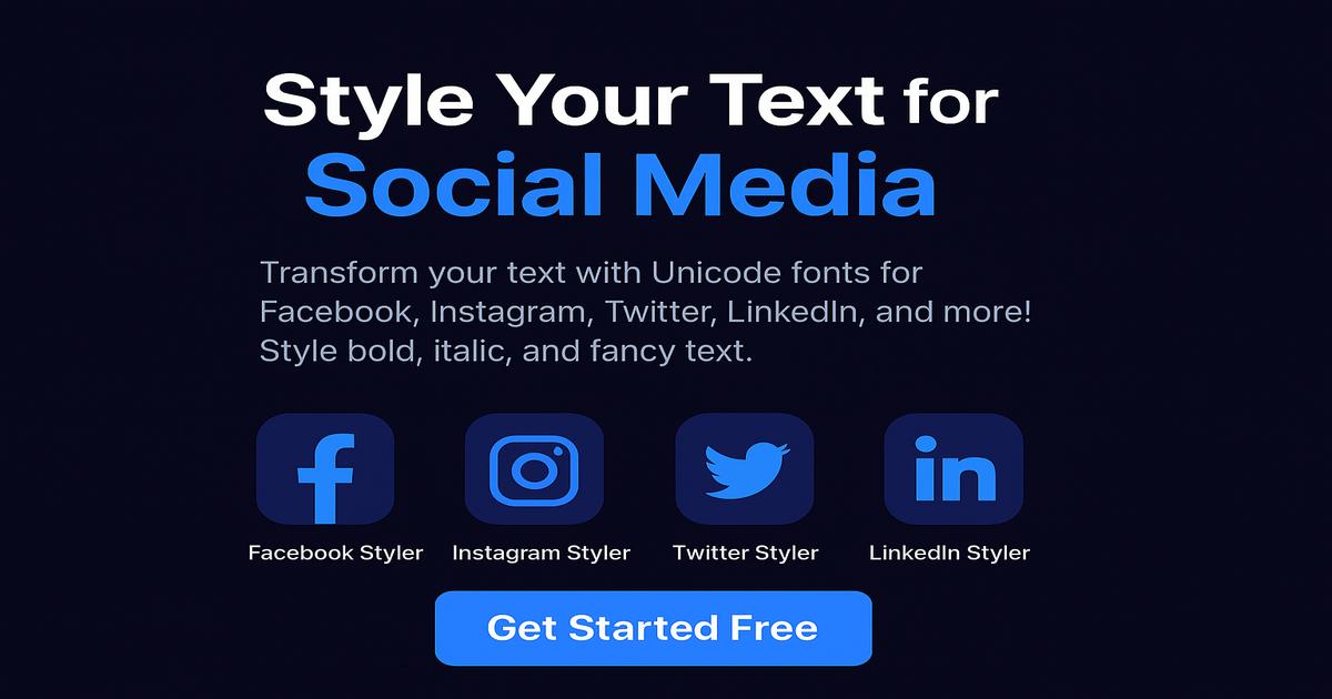 Facebook Text Styler | Bold Italic Fancy Fonts Free | FancyTextNow
